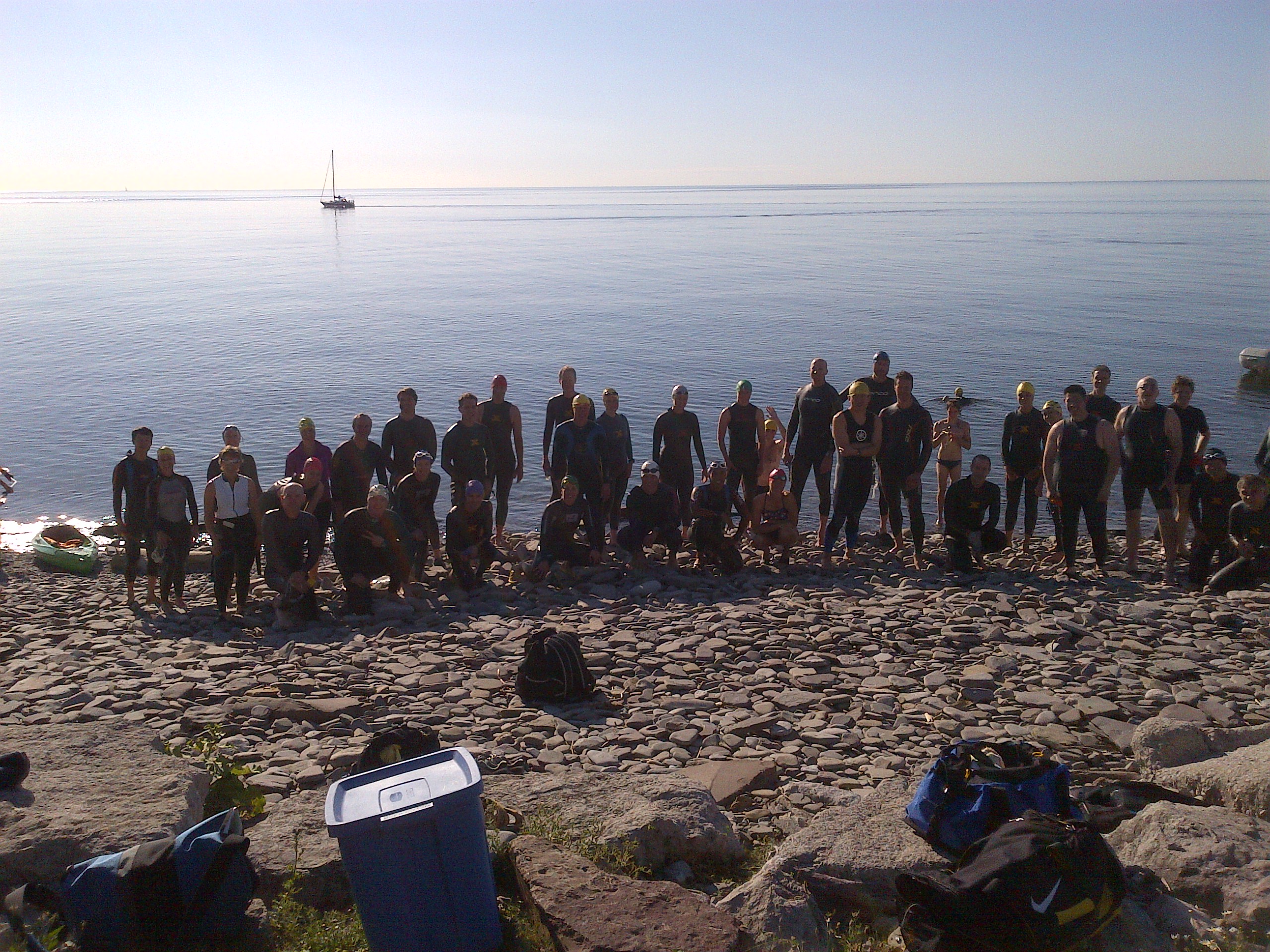 One swimmer for every degree!!! - L.O.S.T. Swimming (Lake Ontario Swim ...